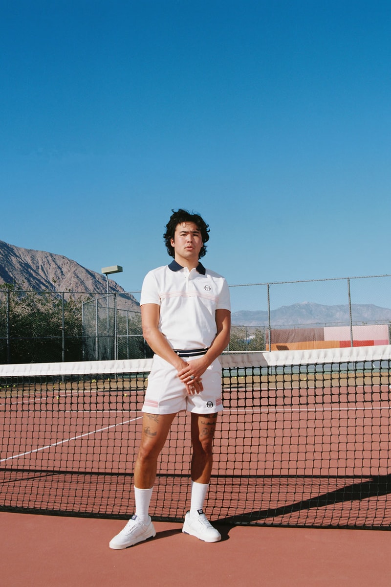 Sergio Tacchini SS23 Takes Angus Cloud and Nico Hiraga to the Tennis ...