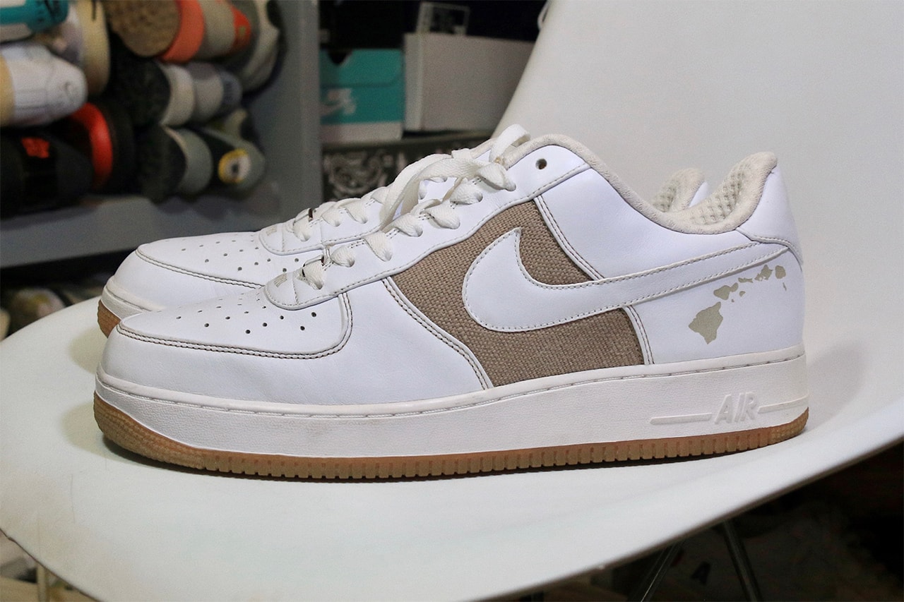 Steven Guo Nike Air Force 1 Mark Smith Laser Sole Mates | Hypebeast