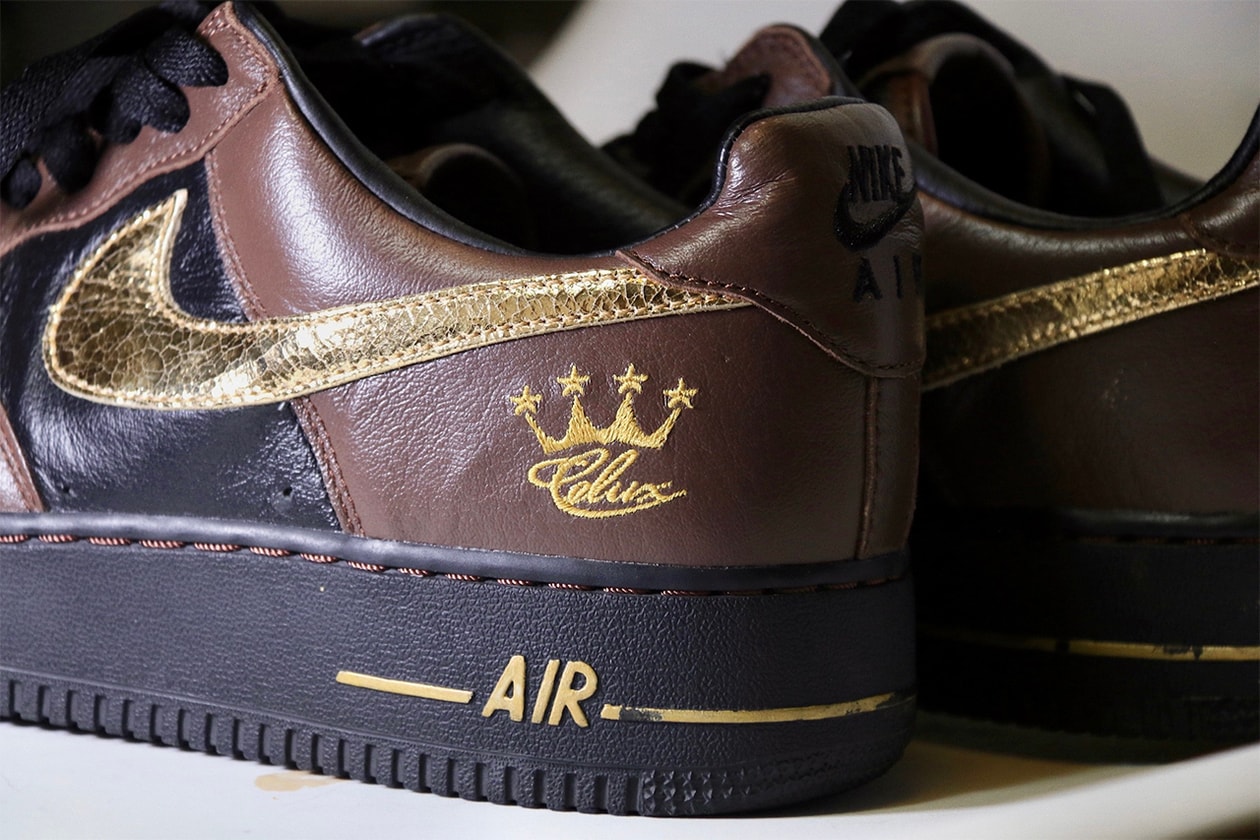 Steven Guo Nike Air Force 1 Mark Smith Laser Sole Mates | Hypebeast