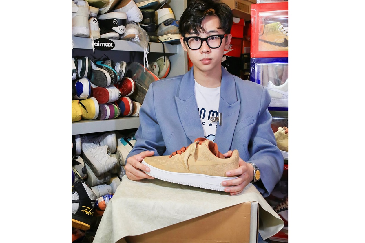 Steven Guo Nike Air Force 1 Mark Smith Laser Sole Mates | Hypebeast