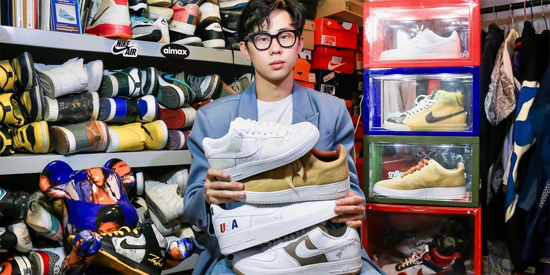 Steven Guo Nike Air Force 1 Mark Smith Laser Sole Mates | Hypebeast