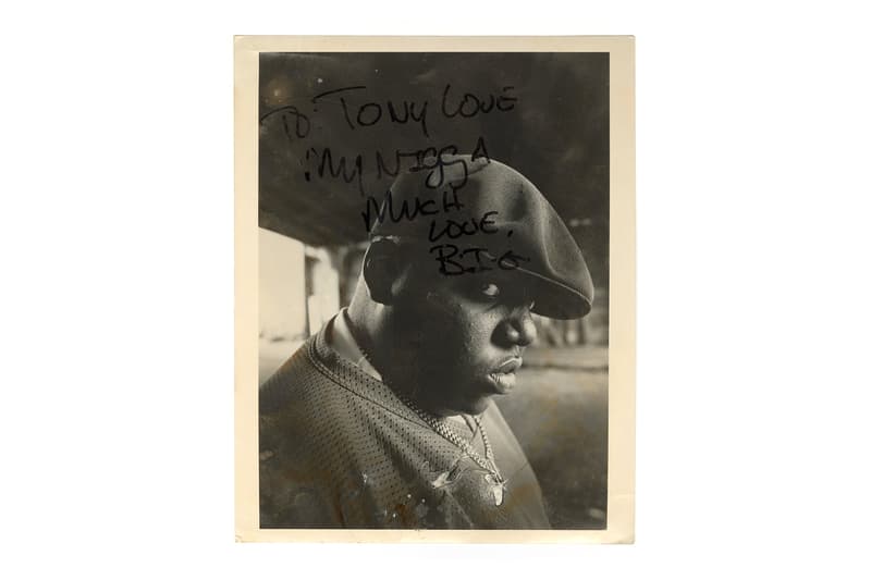 The Hip Hop Legends Auction Items Info | Hypebeast