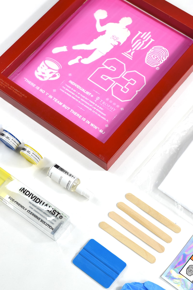 Trophy Room x INDVLST LAB Screen Print Kit Release | Hypebeast