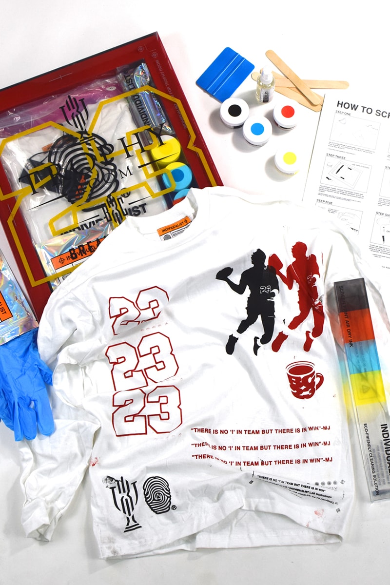 Trophy Room x INDVLST LAB Screen Print Kit Release | Hypebeast