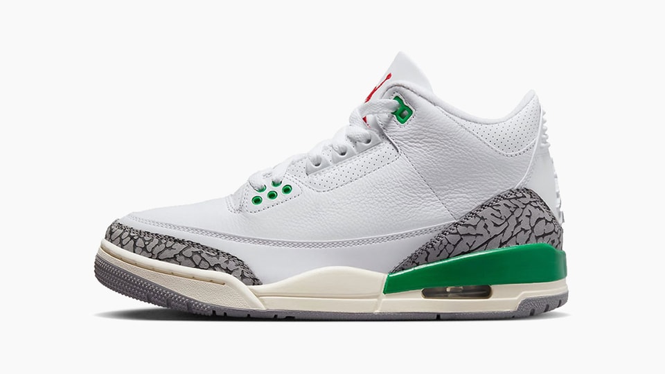 Air Jordan 3 "Lucky Green" Release 2023 | Drops | Hypebeast