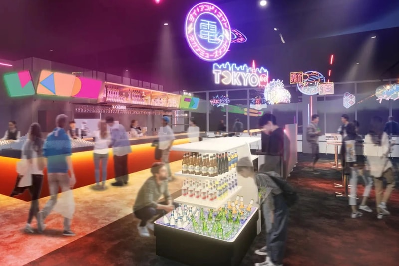 Bandai Namco Kabukicho Arcade Bar Opening | Hypebeast