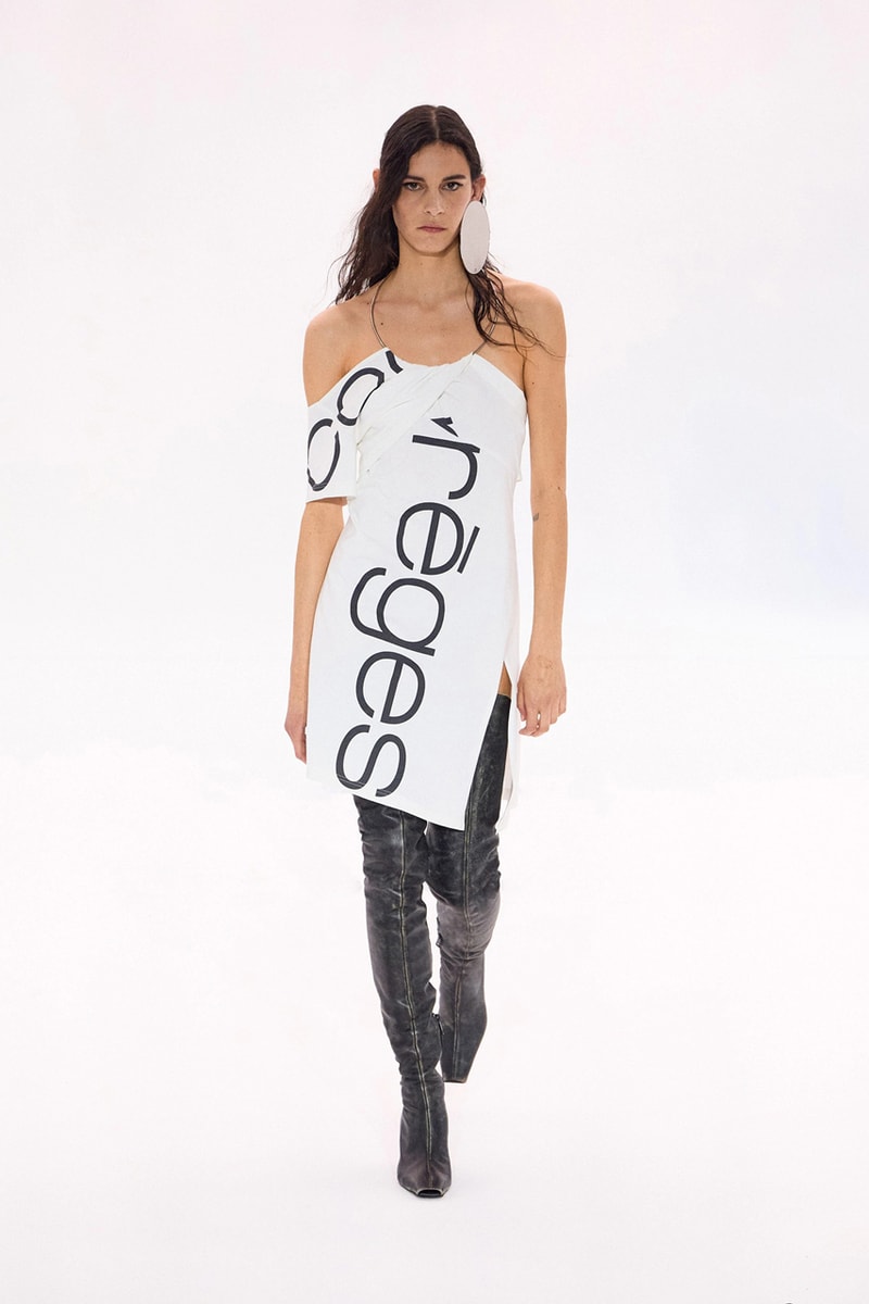Models Were Too Busy Texting at Courrèges FW23 | Hypebeast