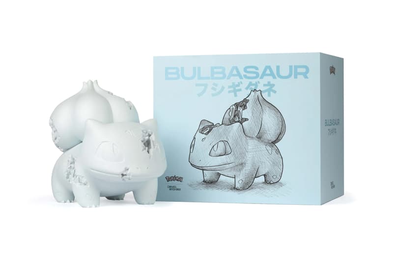 Daniel Arsham CRYSTALIZED BULBASAUR Sculpture Edition | Hypebeast