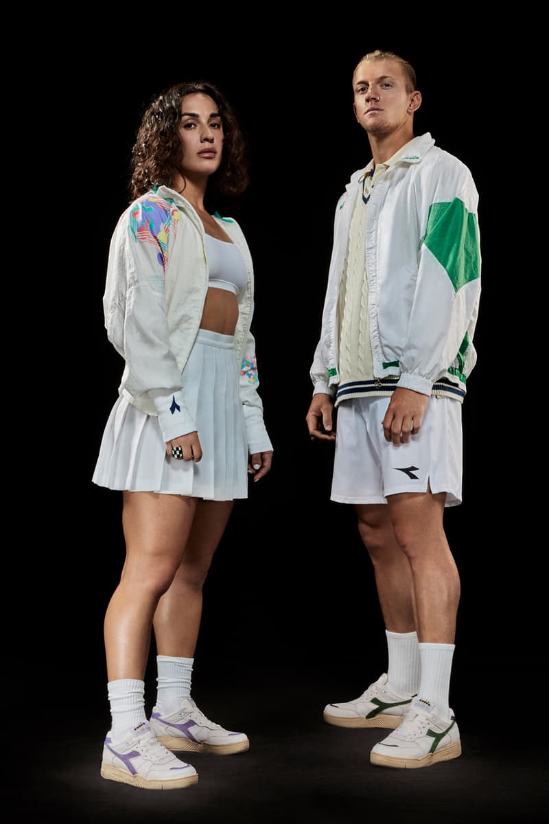 Diadora Is Serving Up Tennis Lifestyle in B.560 Editorial | Hypebeast