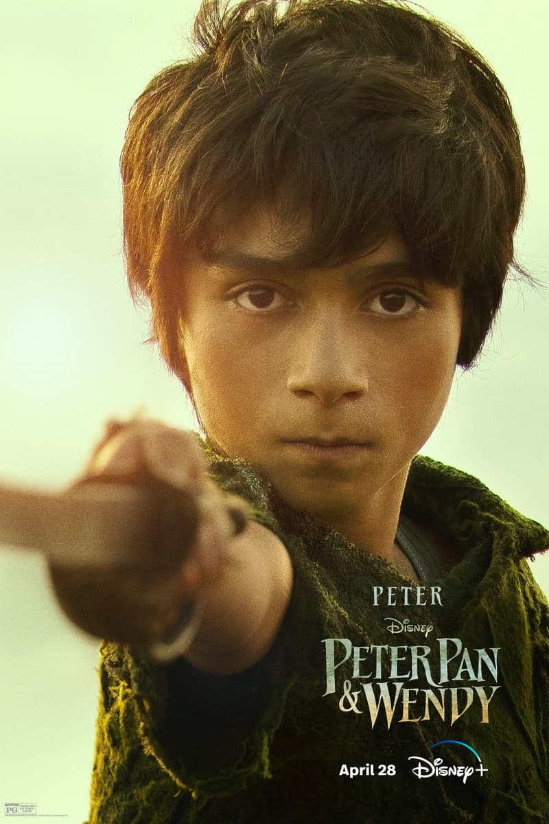 Disney+ First Look Live-Action 'Peter Pan and Wendy' Film Posters ...