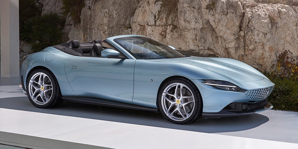 Ferrari Roma Spider: Twin-Turbo V8 Drop-Top Italian GT | Hypebeast