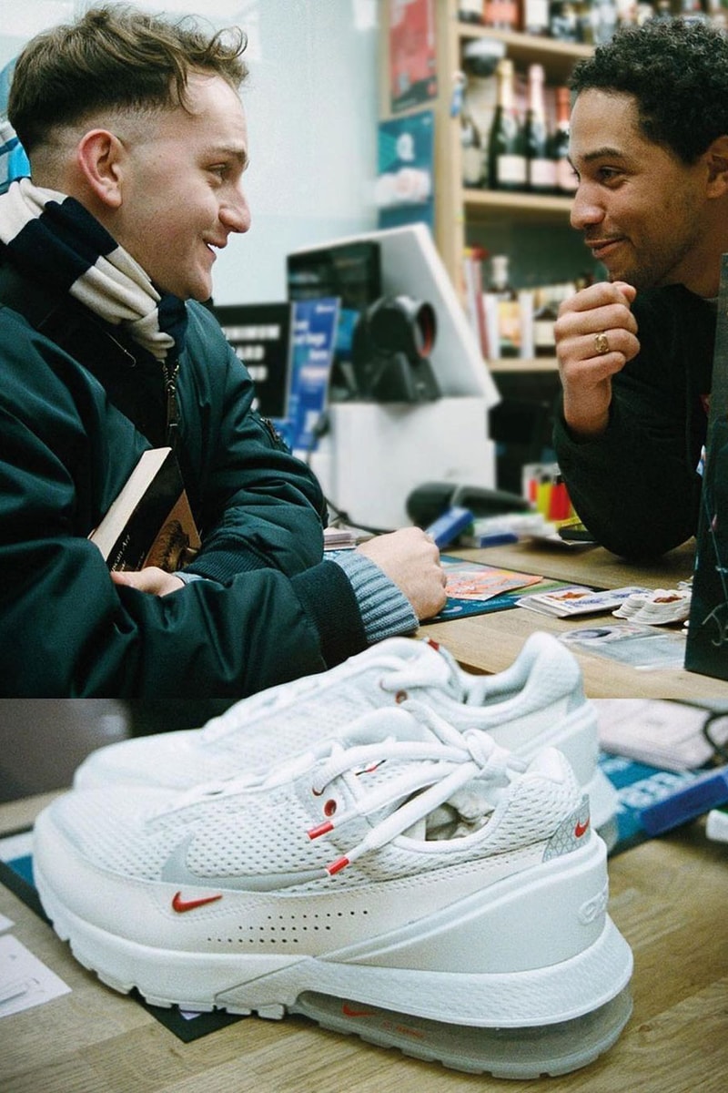 Wearing Nike Air Max 1