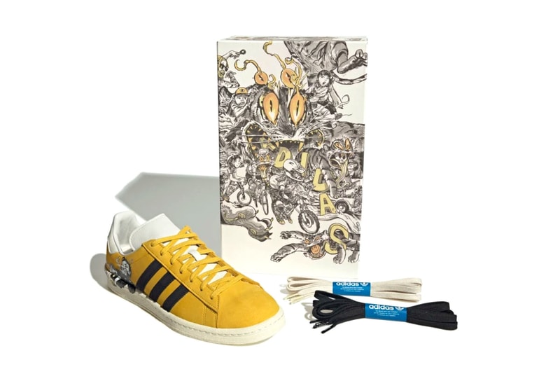 Kasina x Kim Jung Gi x adidas Campus 80 | Hypebeast