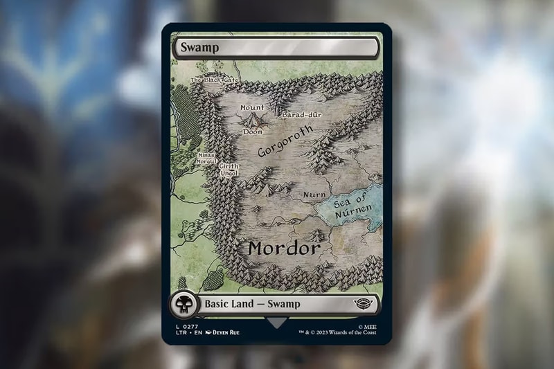 Magic The Gathering x Lord of the Rings Cards | Hypebeast