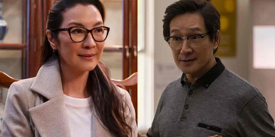 Michelle Yeoh Ke Huy Quan Reunite Disney+ 'American Born Chinese ...