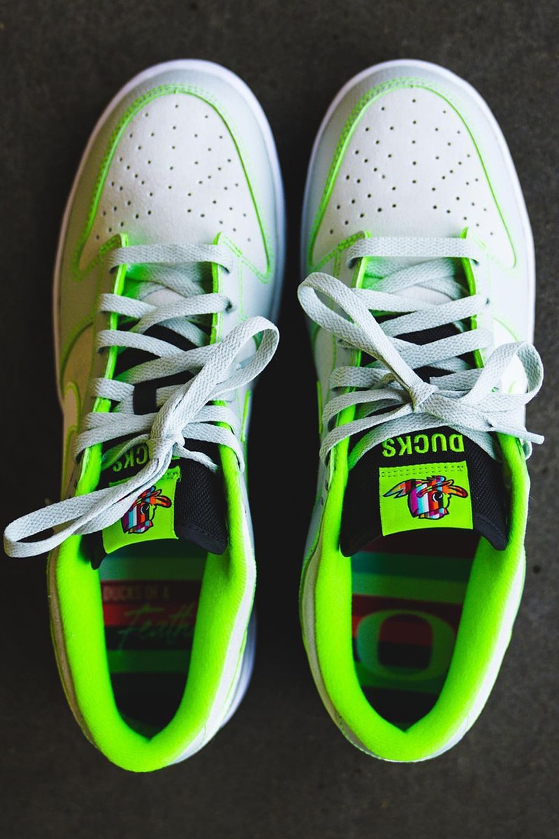 Nike Dunk Low Oregon Ducks PE | Hypebeast