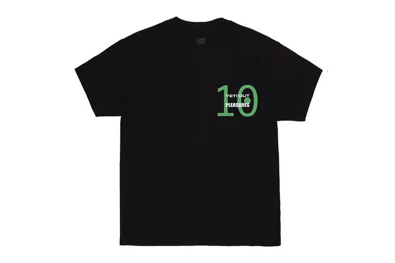 PLEASURES x Yeti Out 10th Anniversary Tee Drops Online | Hypebeast