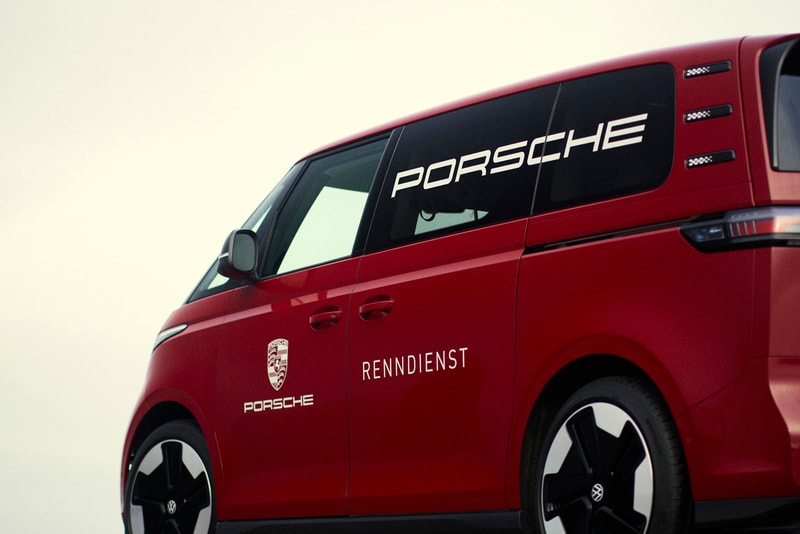 Porsche Builds Volkswagen ID.Buzz Renndienst Van | Hypebeast