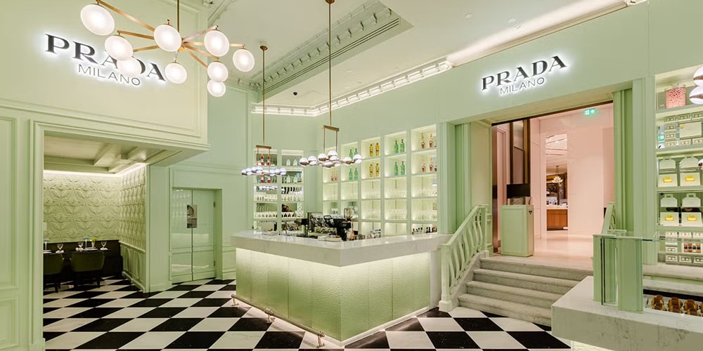 Prada Cafe Opens in Harrods Announcement | Hypebeast