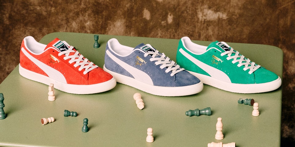 PUMA Drops 50th-Anniversary Clyde in Three Retro Suede Colorways ...