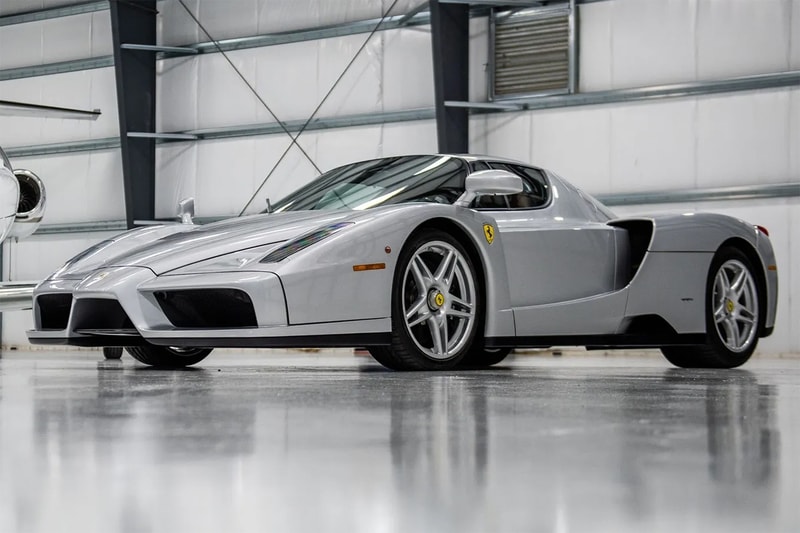 RM Sotheby's 2003 Ferrari Enzo Silver Auction Info | Hypebeast