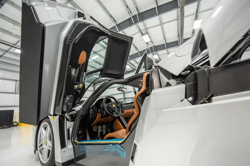 RM Sotheby's 2003 Ferrari Enzo Silver Auction Info | Hypebeast