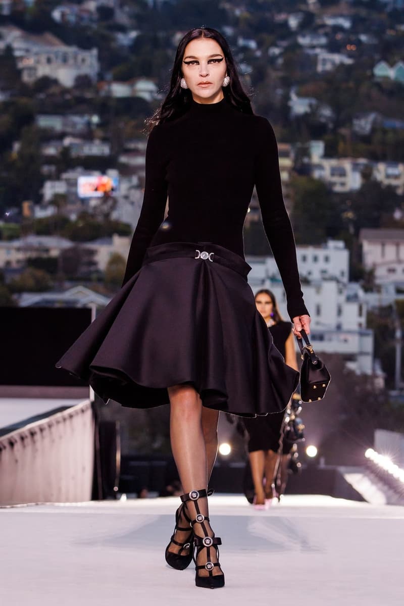 Versace FW23 Runway in LA & Donatella Interview | Hypebeast