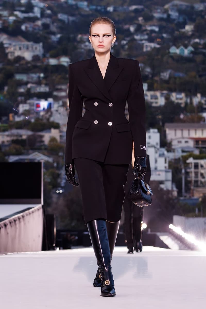 Versace FW23 Runway in LA & Donatella Interview | Hypebeast