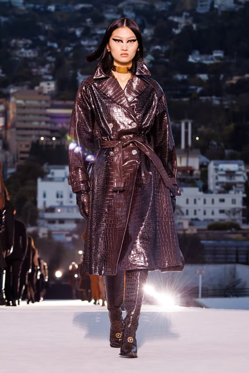 Versace FW23 Runway in LA & Donatella Interview | Hypebeast