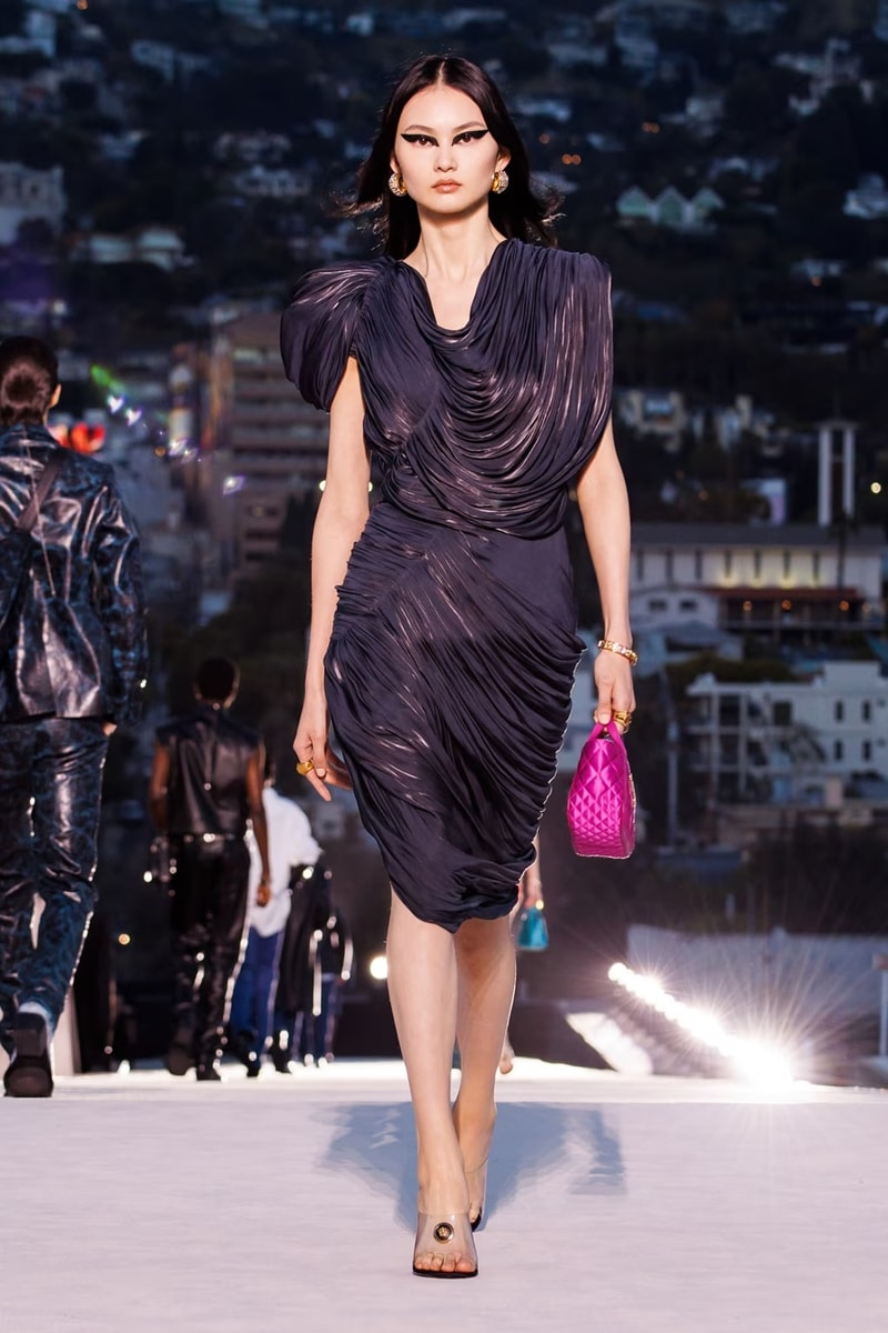 Versace FW23 Runway in LA & Donatella Interview | Hypebeast