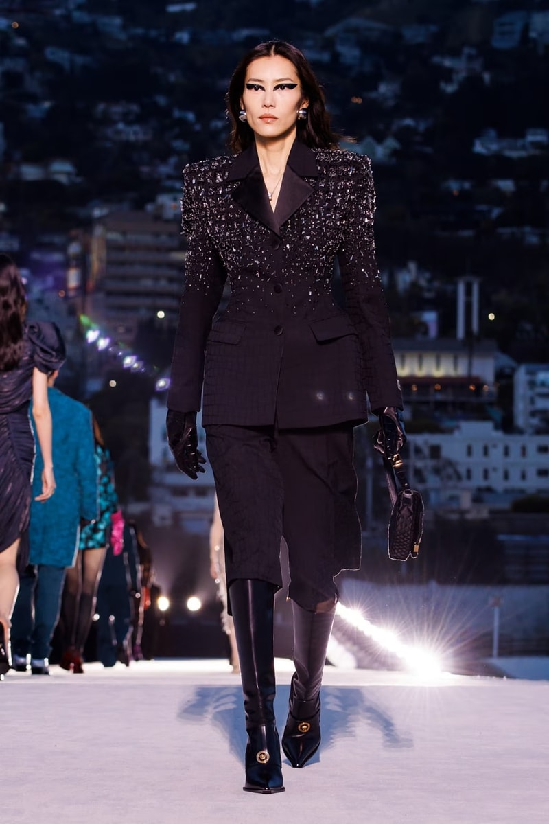 Versace FW23 Runway in LA & Donatella Interview | Hypebeast
