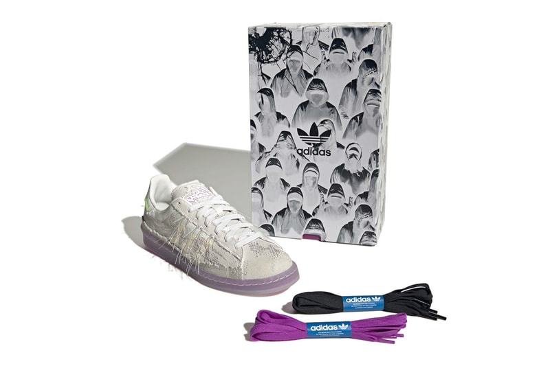 Youth of Paris x adidas Campus 80s "Crystal White" | Hypebeast