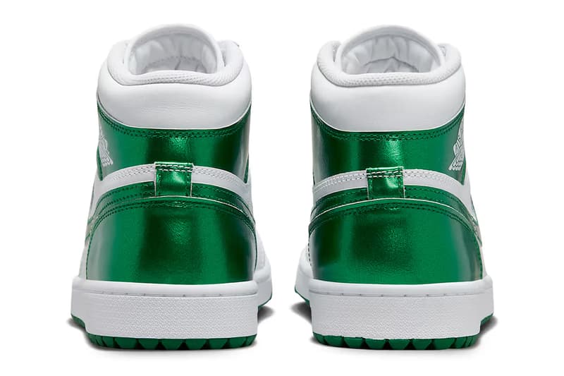 Air Jordan 1 High Golf in Metallic Green DQ0660-130 | Hypebeast