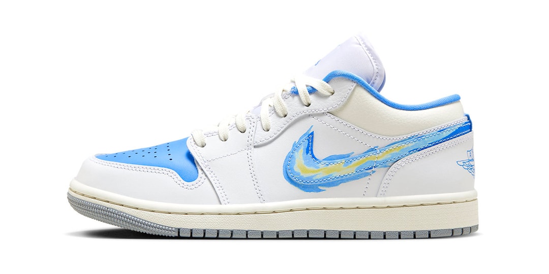 Air Jordan 1 Low Born To Fly University Blue Release Info | Hypebeast