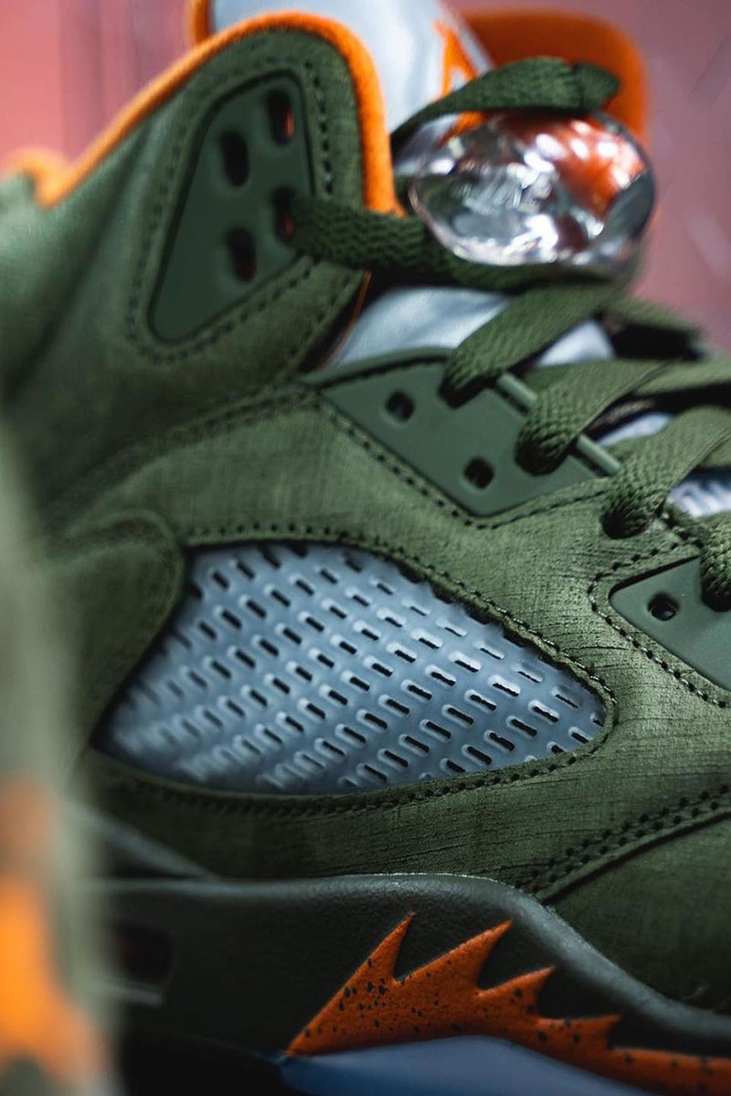 Jordan 5 Olive Fear