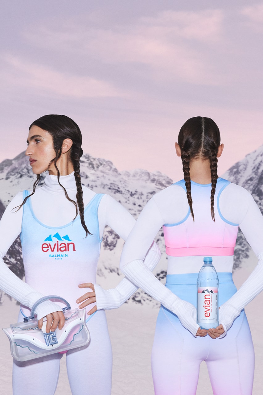 Olivier Rousteing on His Balmain x evian Collaboration | Hypebeast