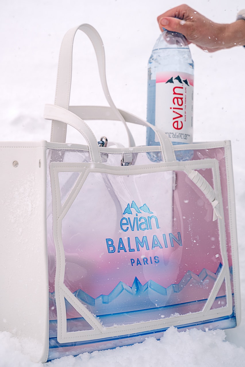 Olivier Rousteing on His Balmain x evian Collaboration | Hypebeast