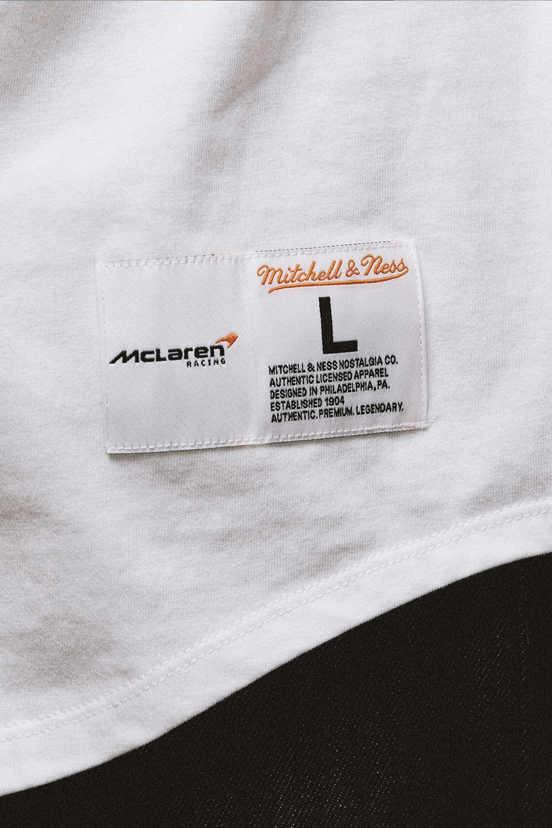 McLaren Announces Mitchell & Ness Collaboration | Hypebeast