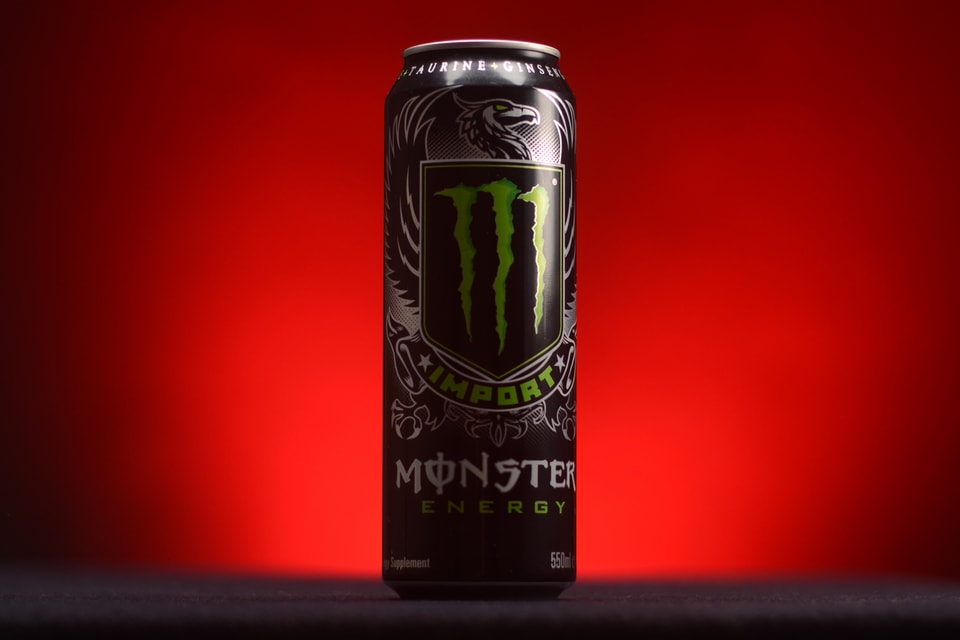Red Monster Energy Drink Wallpaper