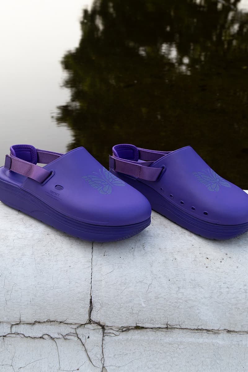 Needles Suicoke Cappo Ivory Purple Release Date | Hypebeast
