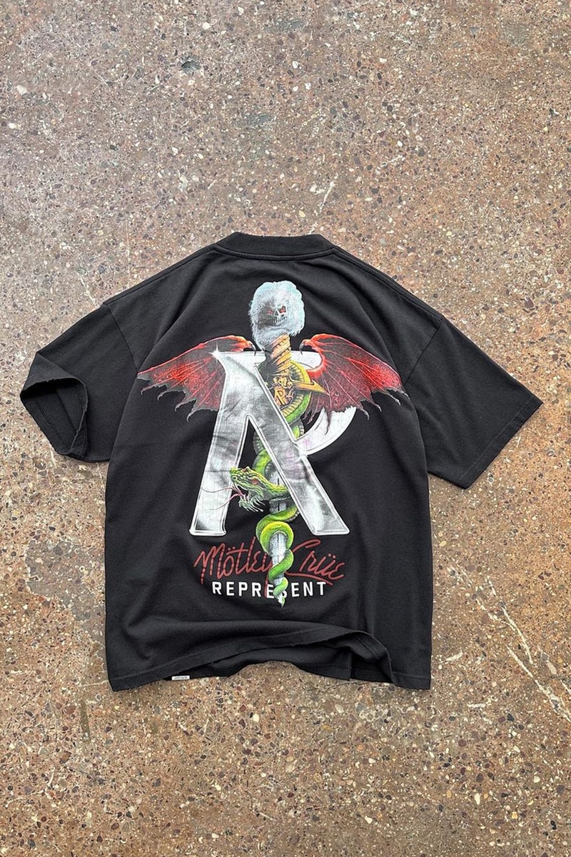 Represent Drops Mötley Crüe Capsule Collection | Hypebeast