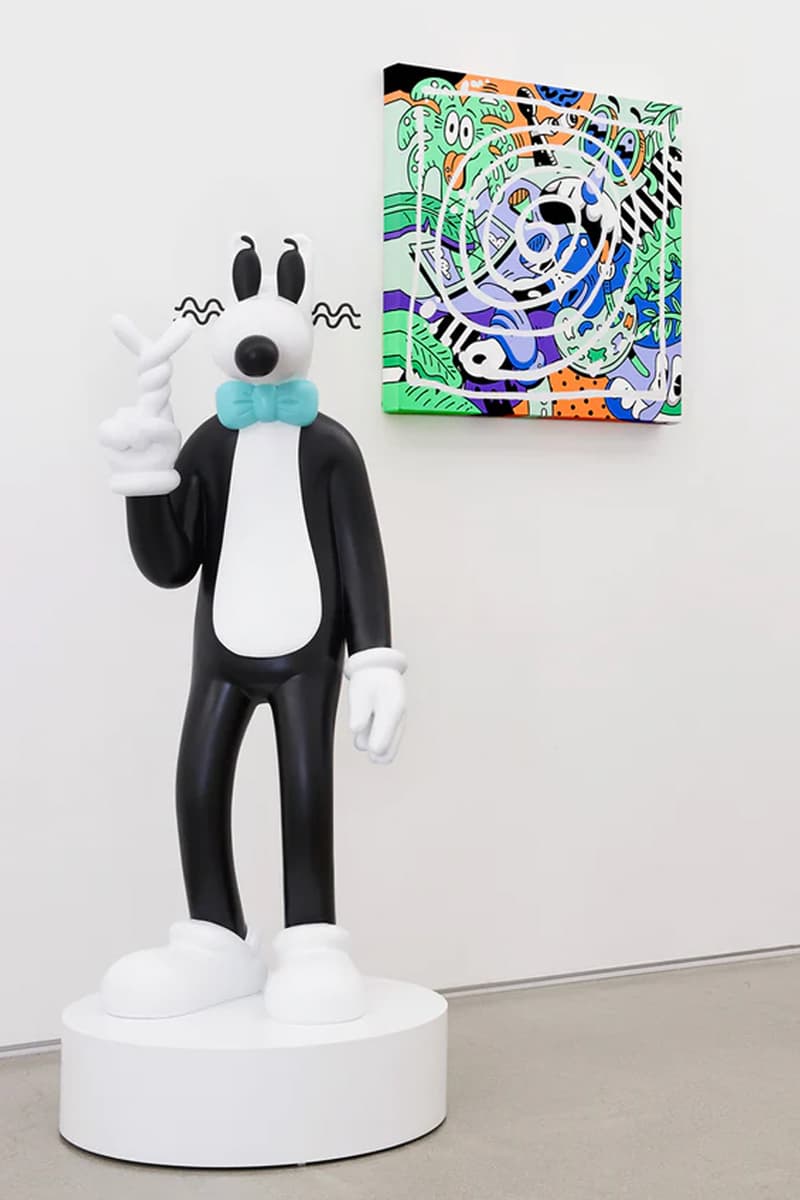 Steven Harrington Mello 5 Foot Sculpture Release Art | Hypeart