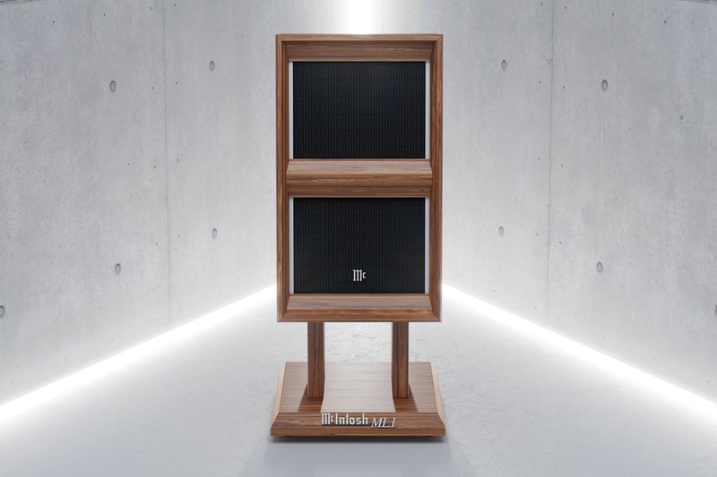 McIntosh Labs Reveals New ML1 MKII Loudspeaker | Hypebeast