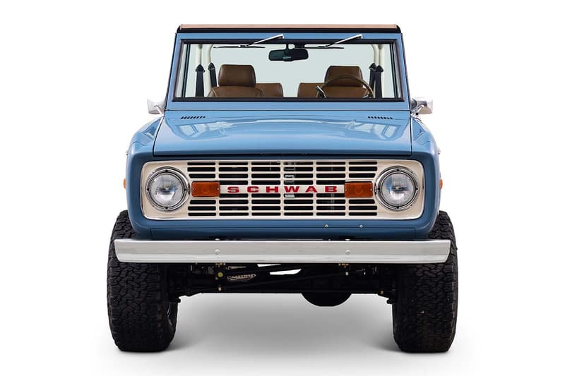 1973 Ford Bronco Charles Schwab Edition First Look | Hypebeast