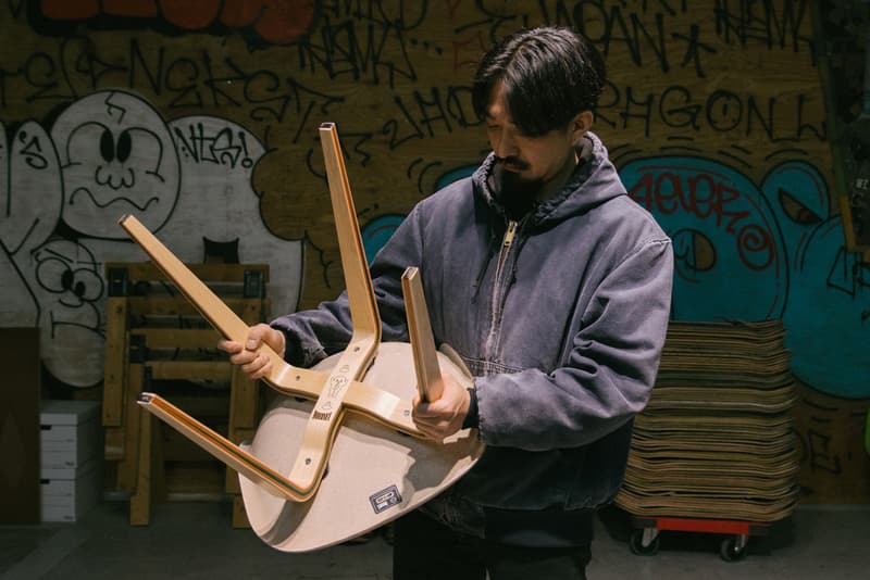 Haroshi x Modernica Side Shell Spyder Chair | Hypebeast