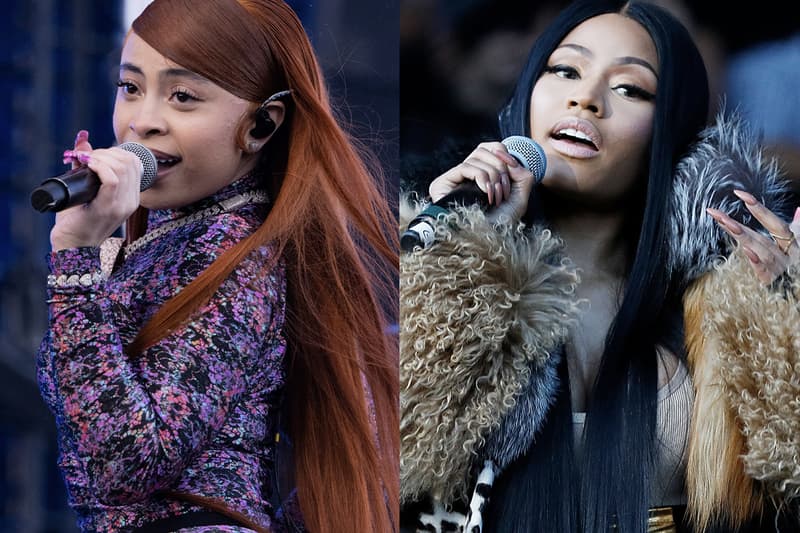 Ice Spice Breaks Nicki Minaj's Spotify Record | Hypebeast