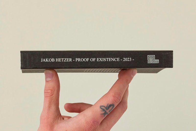 Jakob Hetzer 'JH - PROOF OF EXISTENCE' Book Release | Hypebeast