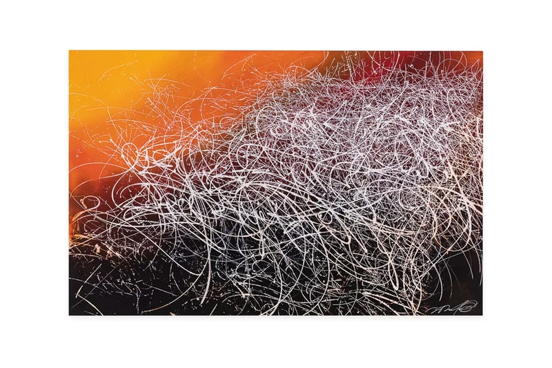 José Parlá Seeing in Phosphene Avant Arte UV Print | Hypebeast