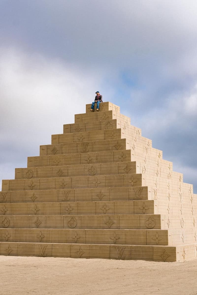 Pharrell Erects a Louis Vuitton Pyramid at Something in the Water ...