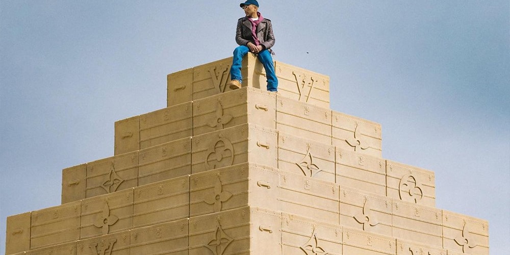 Pharrell Erects a Louis Vuitton Pyramid at Something in the Water ...